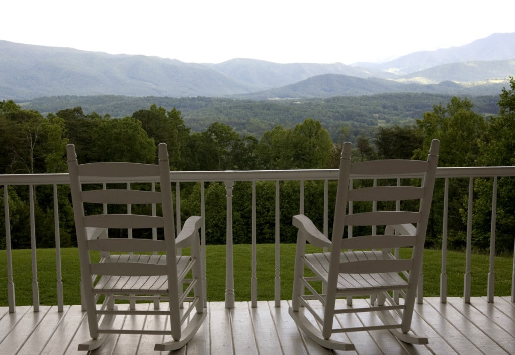 Rocking Chairs At Smoky Mountain Resort Christopher Place | Smoky ...